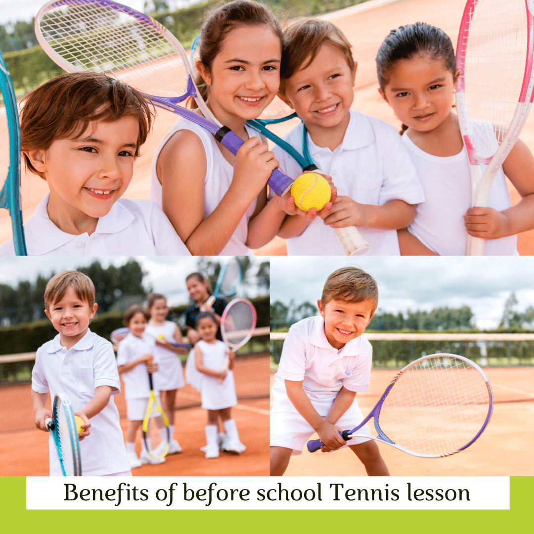 Benefits of before school Tennis lesson | Slamin Tennis